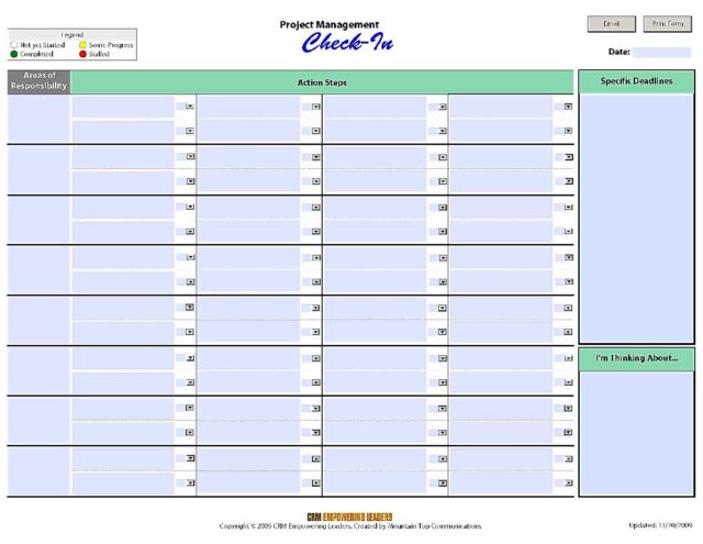 Project Management Check-in | Empower Clarity